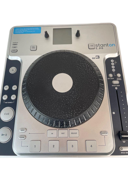 AUC-100008 Lot 27 : STANTON C-313 Tabletop DJ CD Player - Audio ...