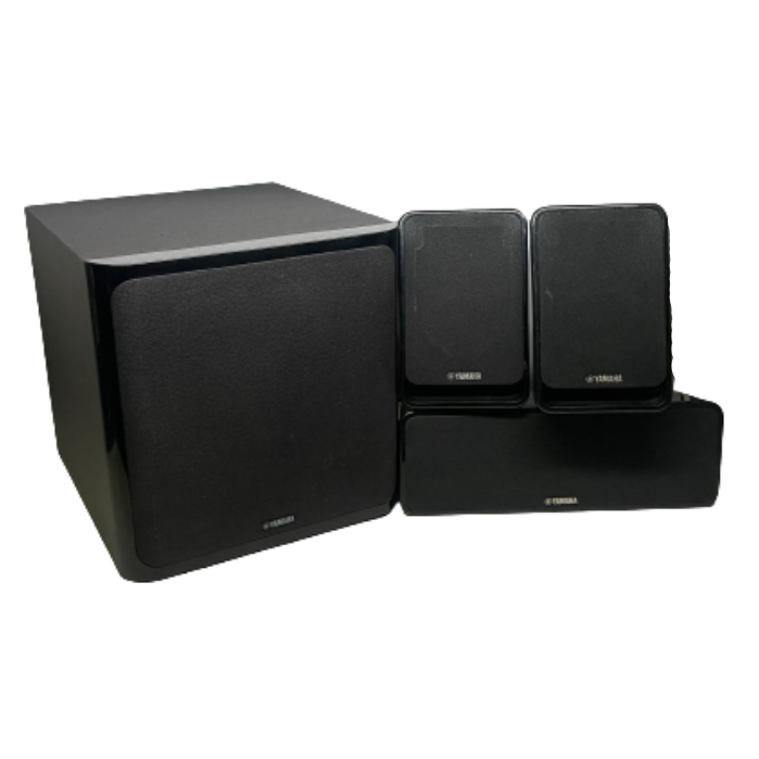 AUC-100008 Lot 68 : YAMAHA NS-SW20 4.1 Channel Speaker System ...